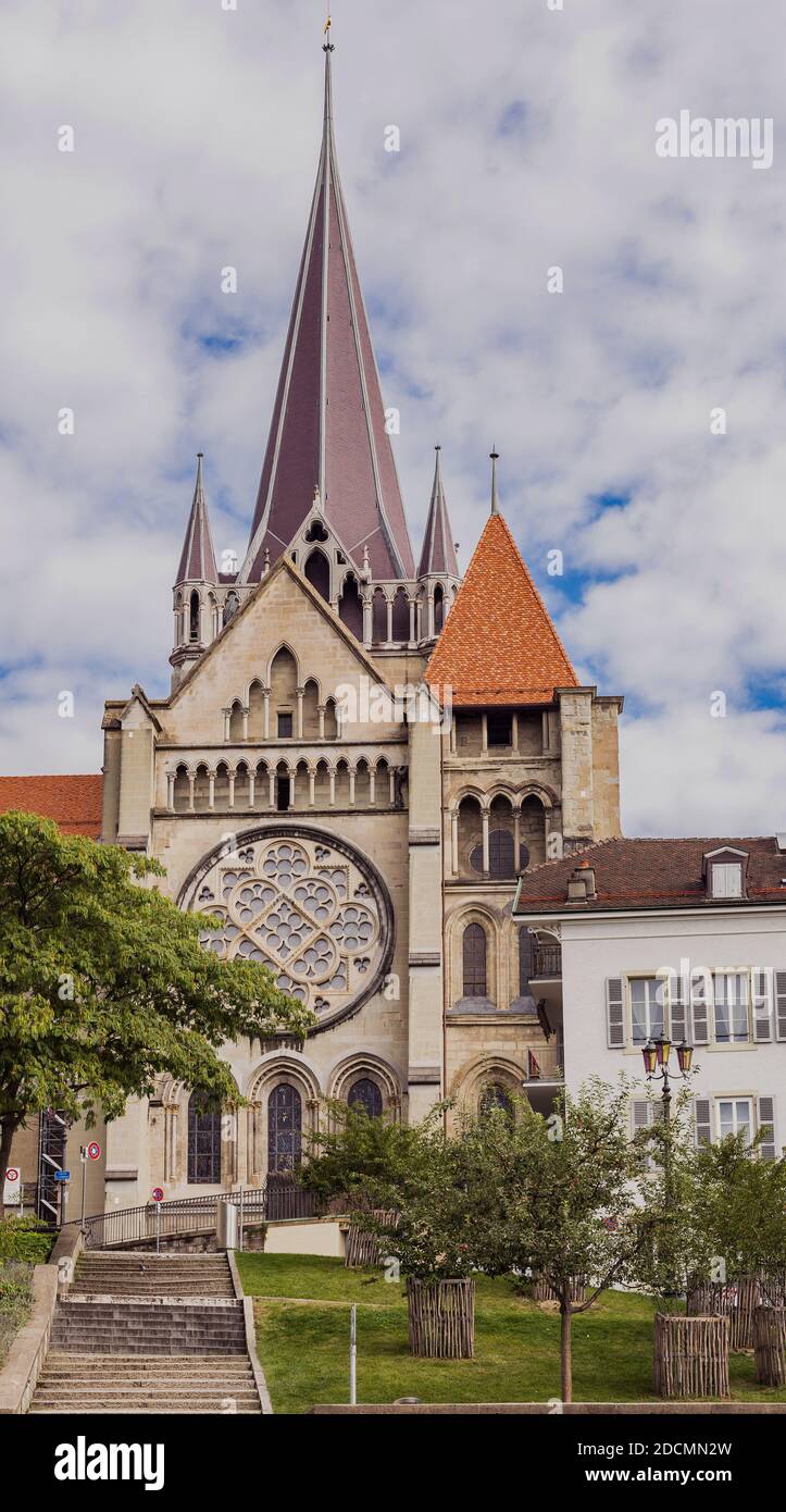 Cathedrale notre dame lausanne hi-res stock photography and images - Alamy