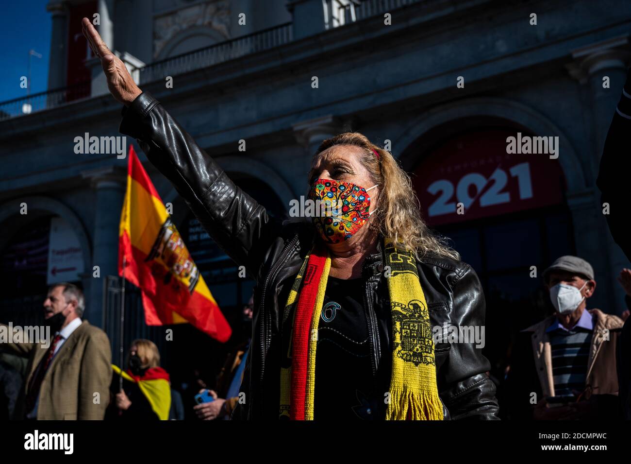 Fascists commemorate franco hi-res stock photography and images - Alamy