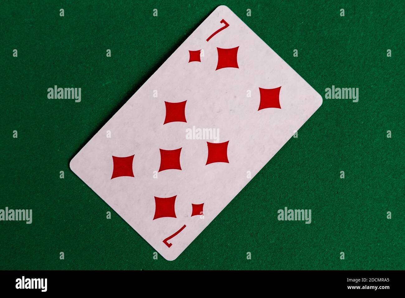 Seven of diamonds playing card hi-res stock photography and images - Alamy