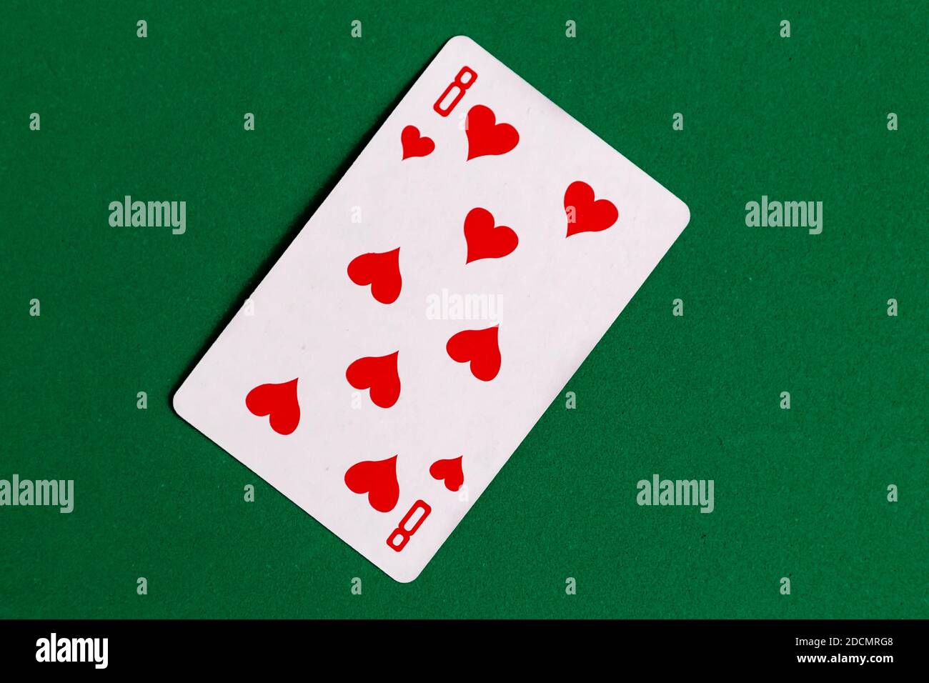 Game playing card 8 diamond hi-res stock photography and images - Alamy