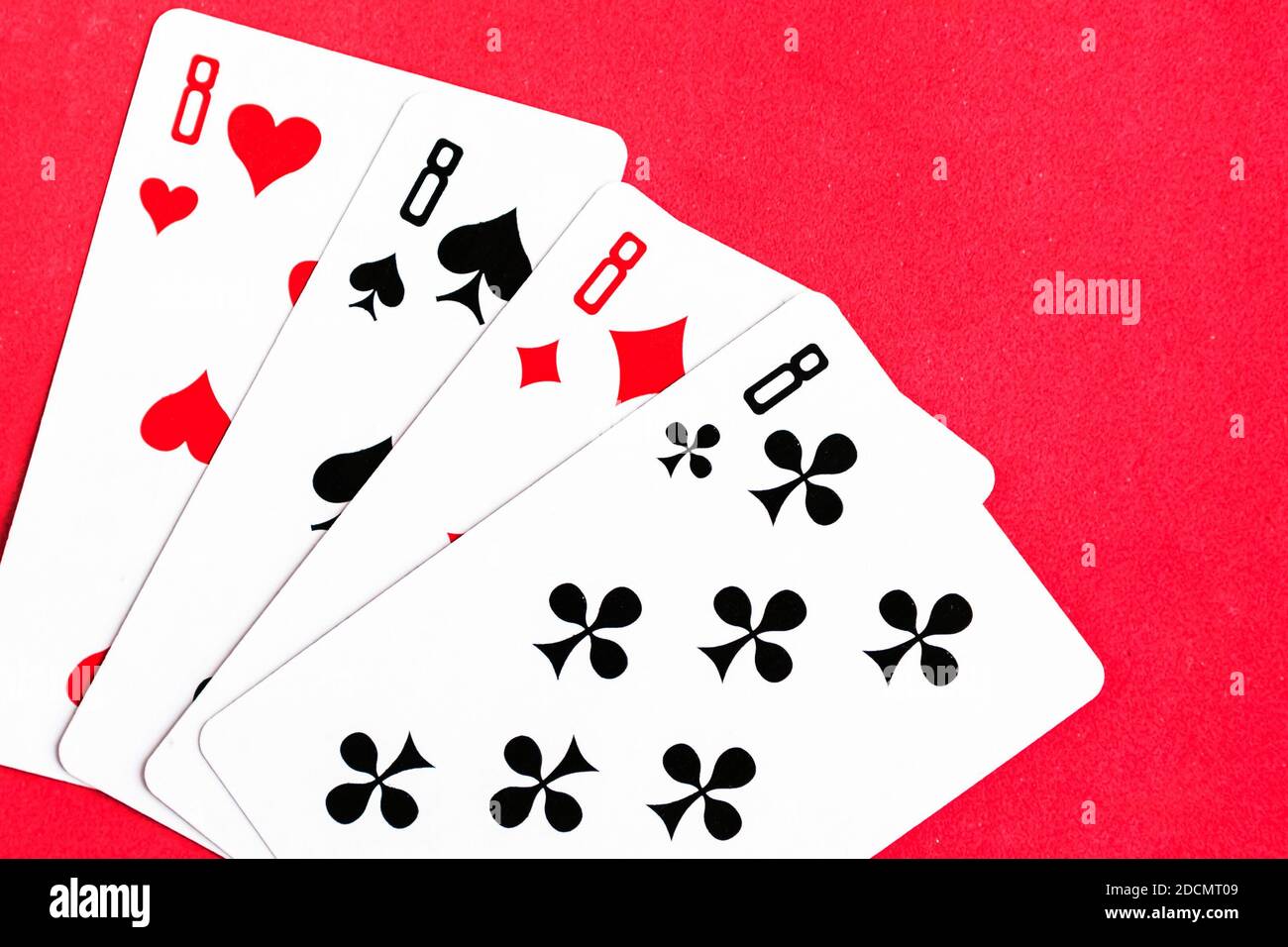 Game playing card 8 diamond hi-res stock photography and images - Alamy