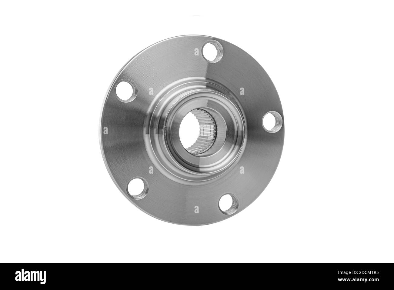 Car wheel hub isolated on white background Stock Photo - Alamy
