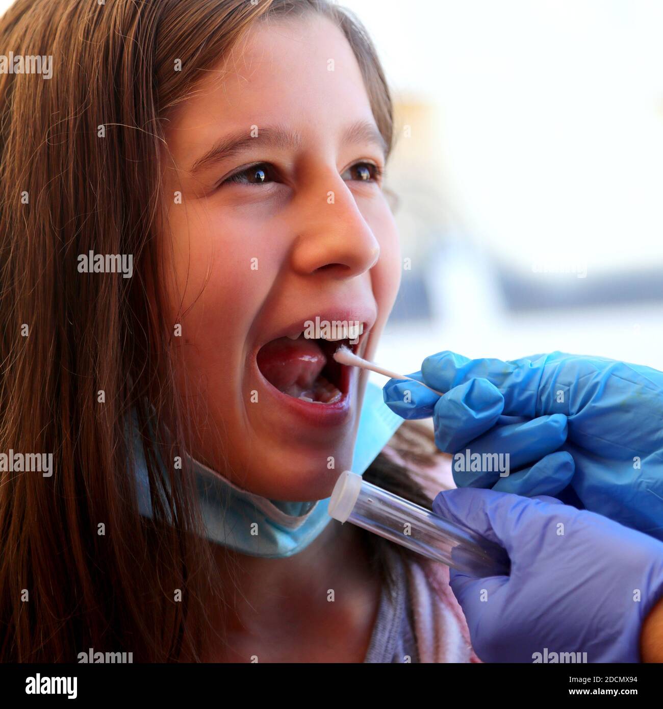 Baby mouth swab hi-res stock photography and images - Alamy