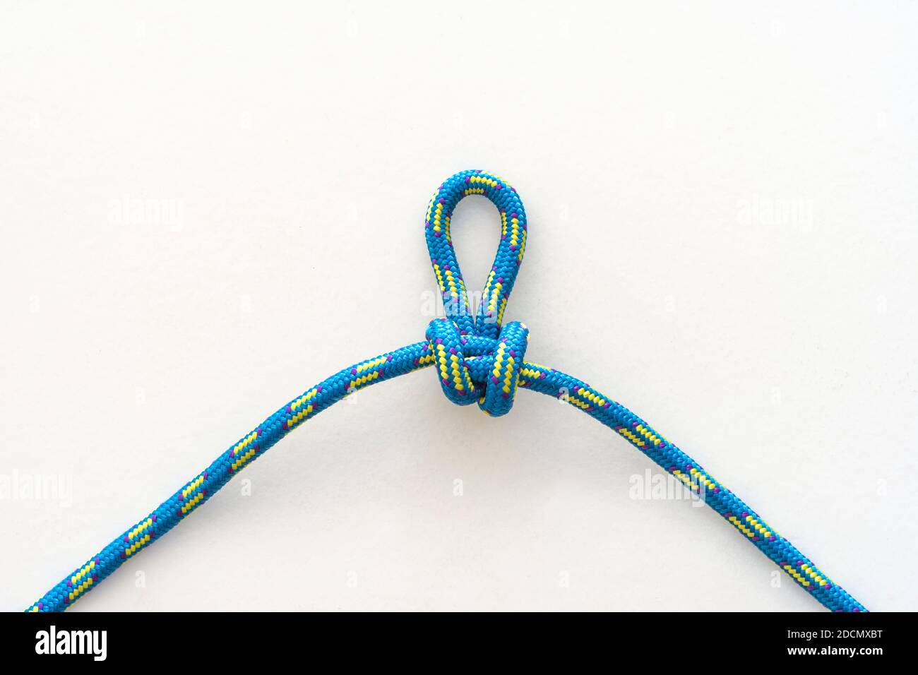 Alpine butterfly knot on a white background 3/3 Stock Photo - Alamy