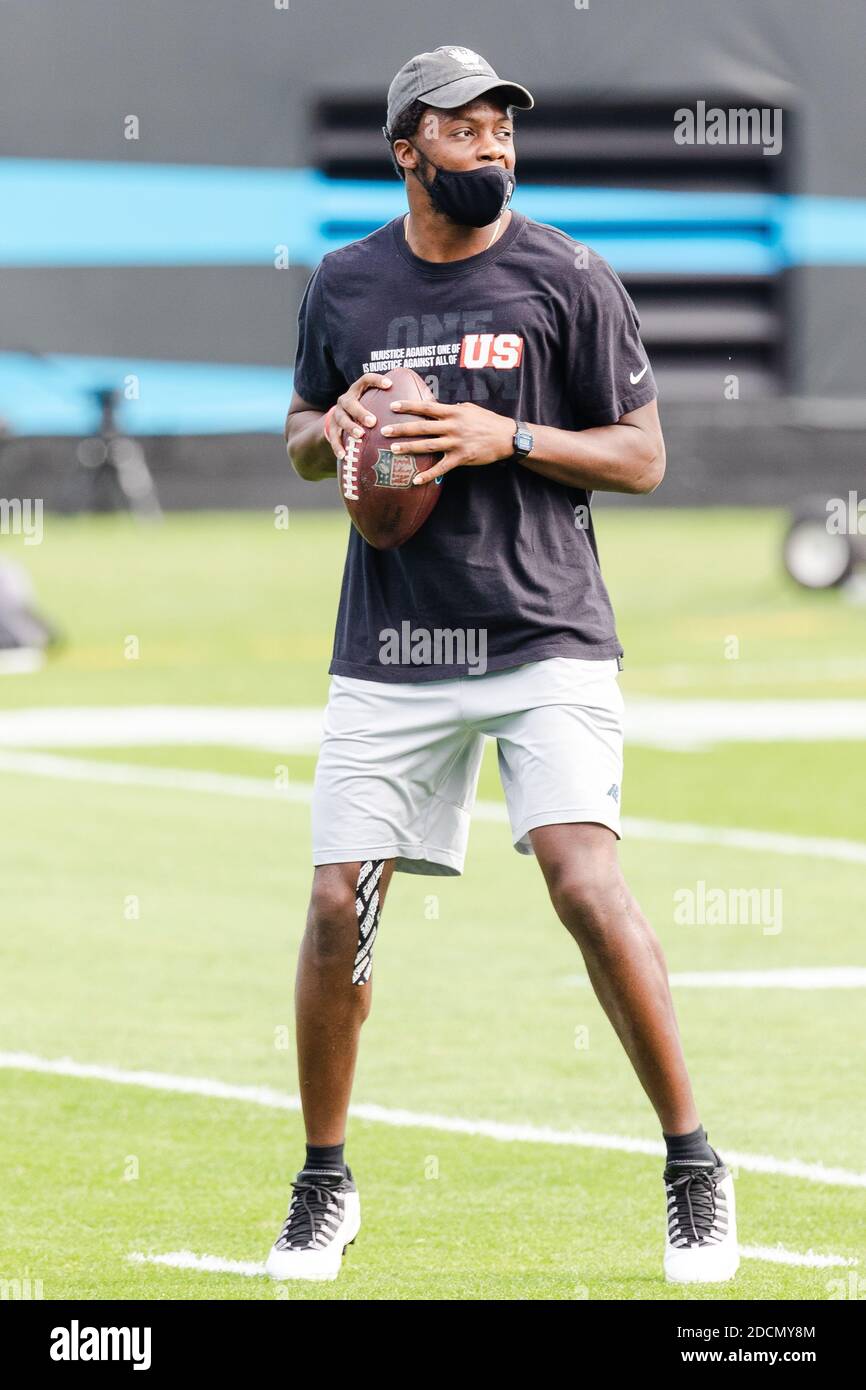 Charlotte, NC, USA. 22nd Nov, 2020. Carolina Panthers quarterback Teddy ...