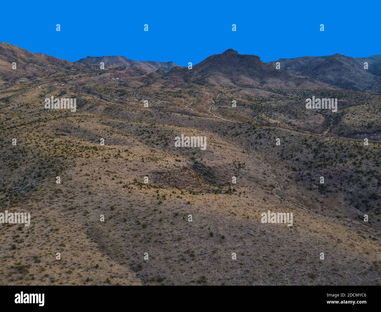 Aerial photography of the landscape in Arizona Stock Photo - Alamy