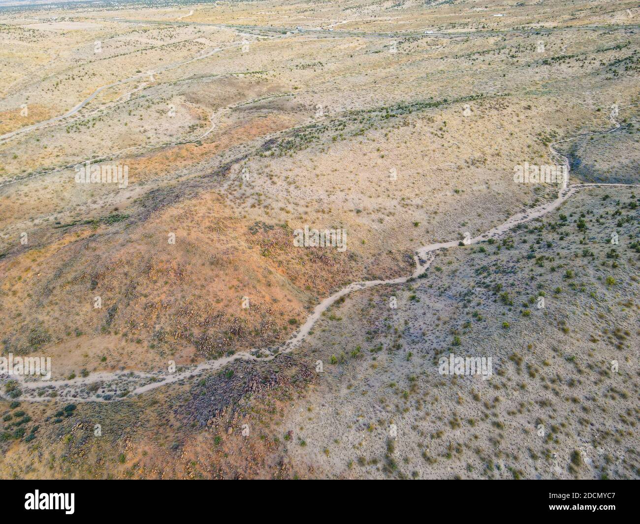 Aerial photography of the landscape in Arizona Stock Photo - Alamy