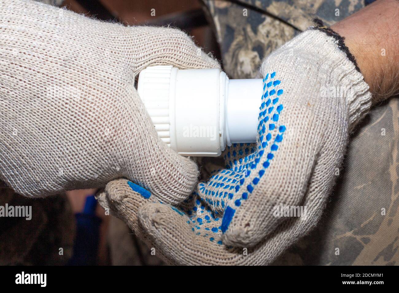 Pvc pipe plumbing system hi-res stock photography and images - Alamy