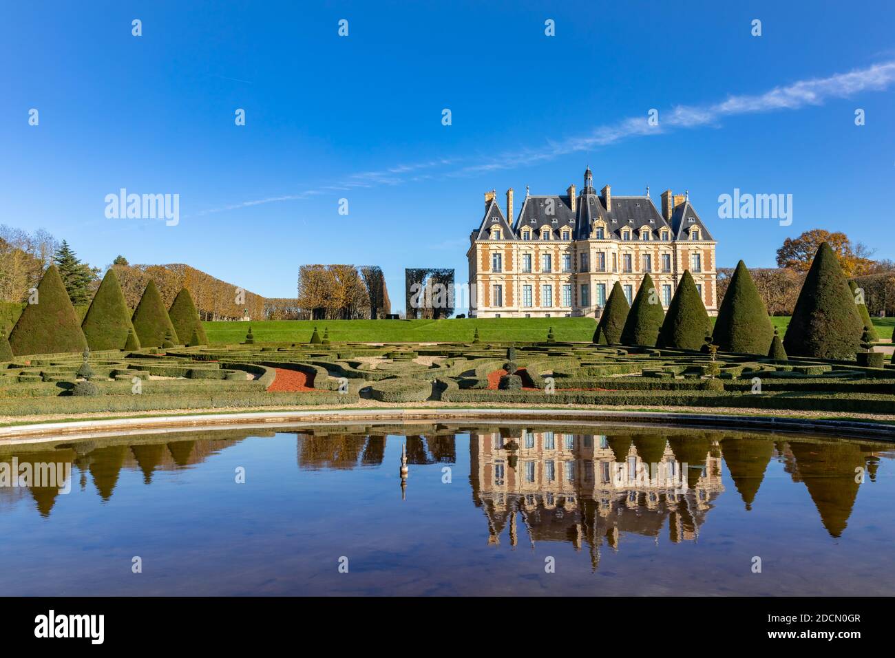 Sceaux castle in parc hi-res stock photography and images - Alamy