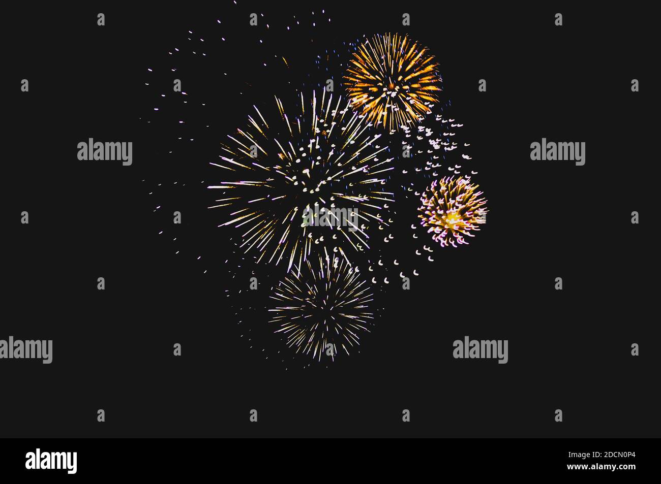 Abstract colored firework background with free space for text Stock ...