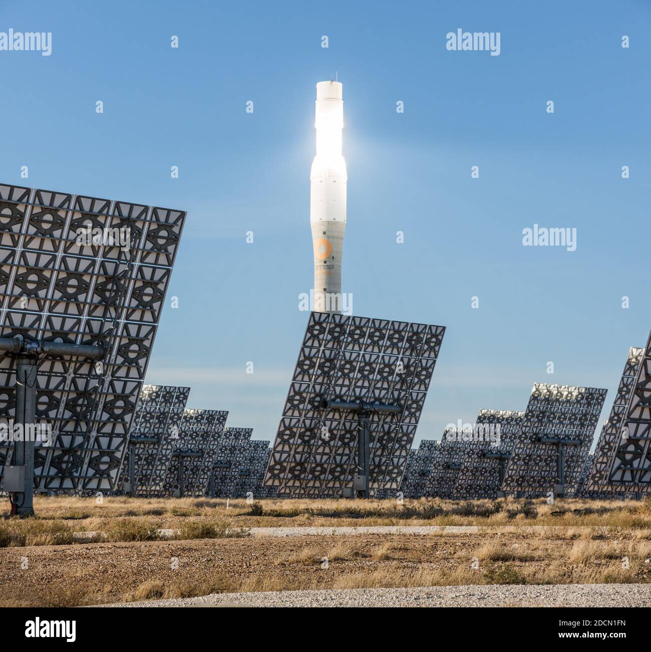 Gemasolar power station is the first commercial solar plant with ...