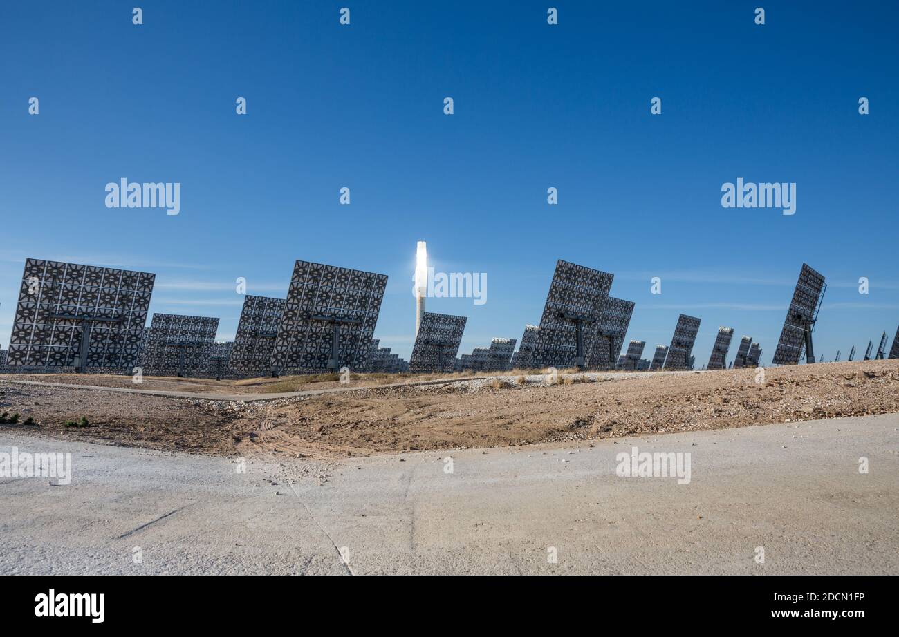 Gemasolar power station is the first commercial solar plant with ...