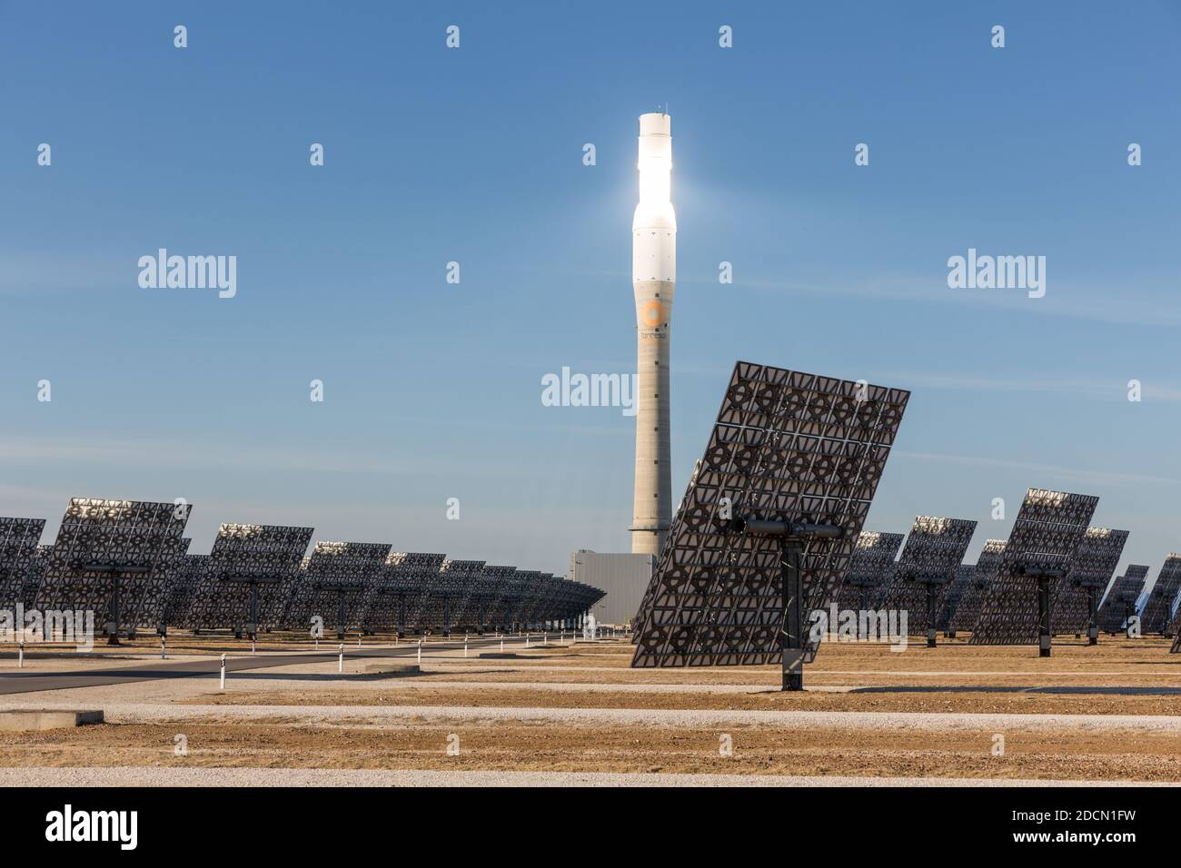 Gemasolar power station is the first commercial solar plant with ...