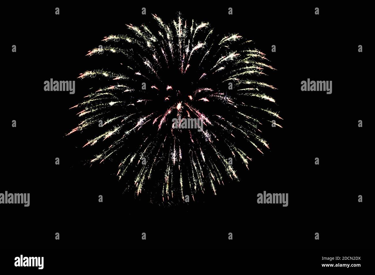 Abstract colored firework background with free space for text Stock ...