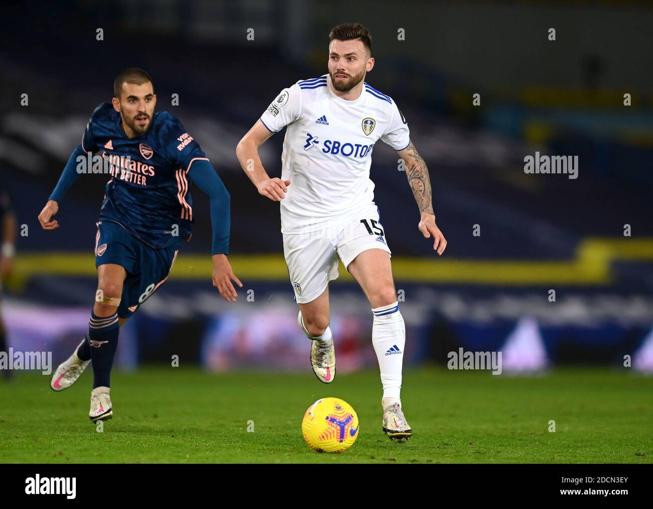 Leeds United's Stuart Dallas during the Premier League match at Elland ...