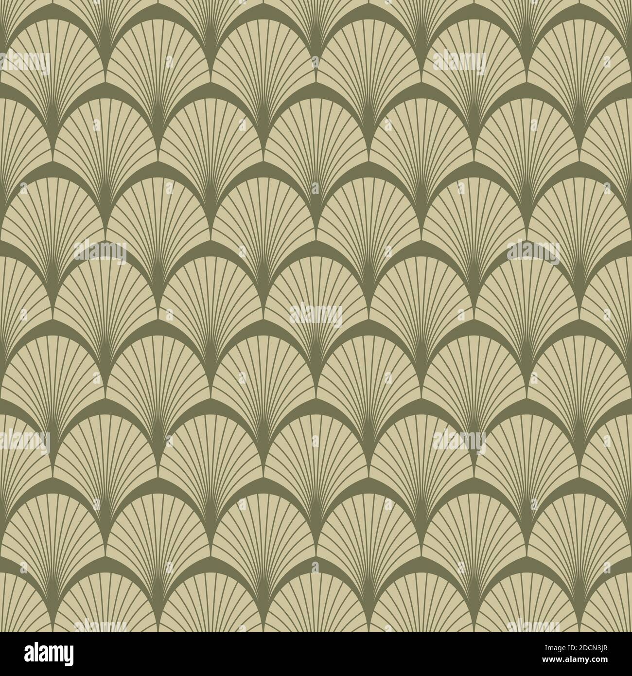 Art Deco Shell Background