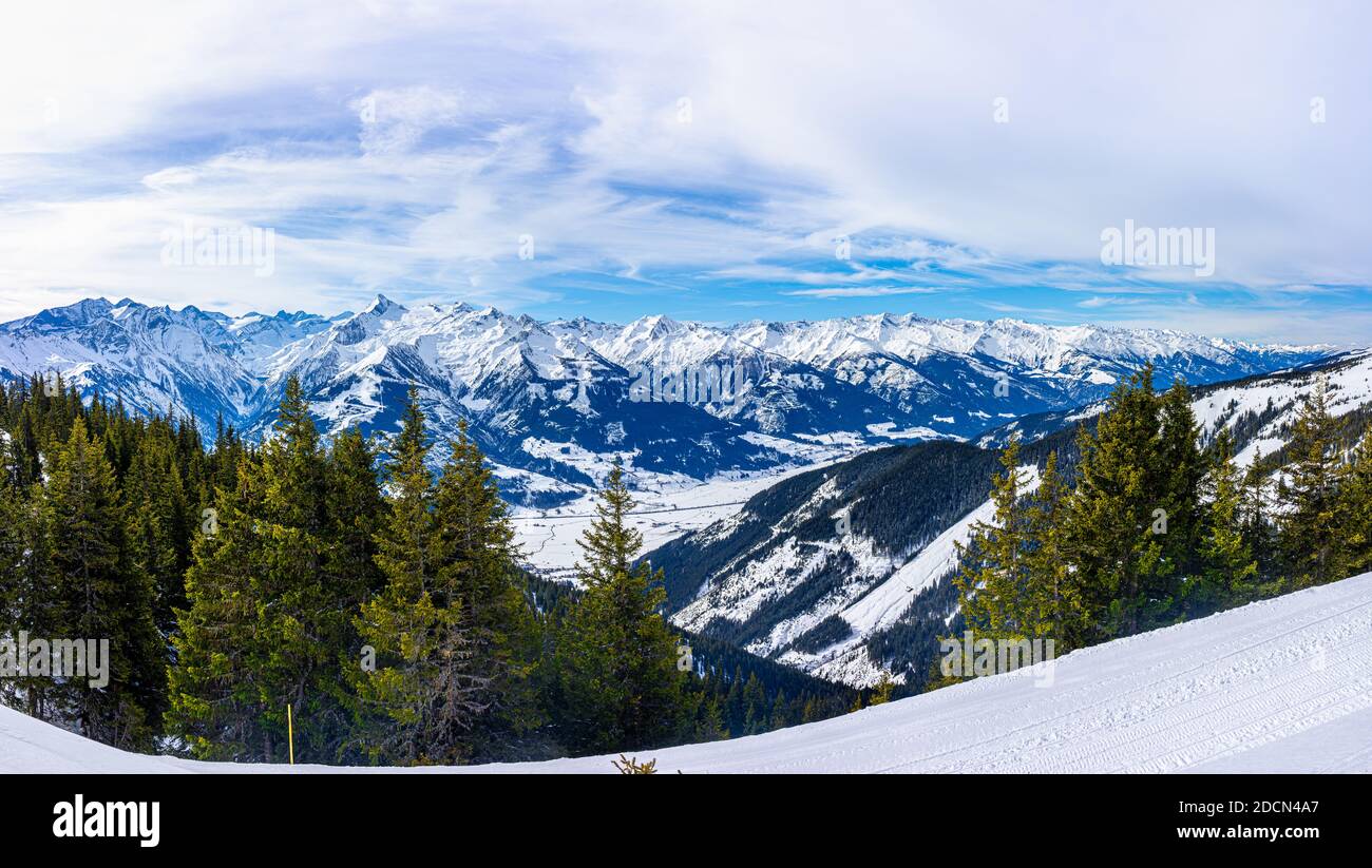 Austria Mountain chain Stock Photo - Alamy