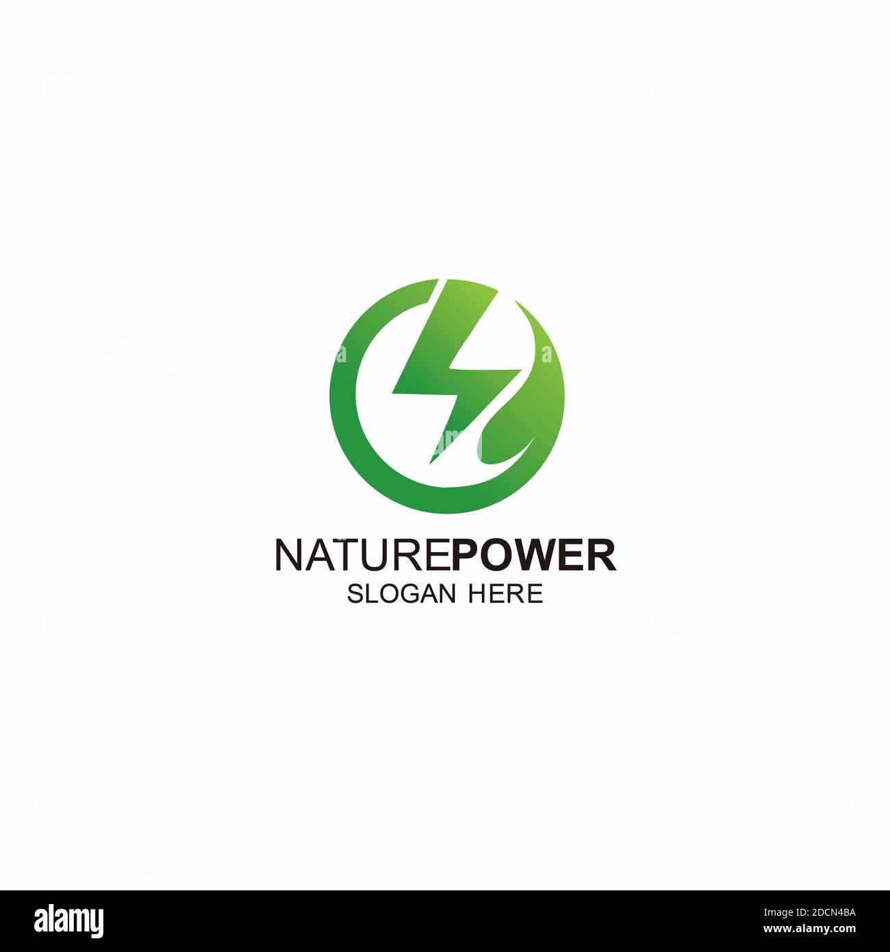 symbol nature power logo design inspiration Stock Photo - Alamy