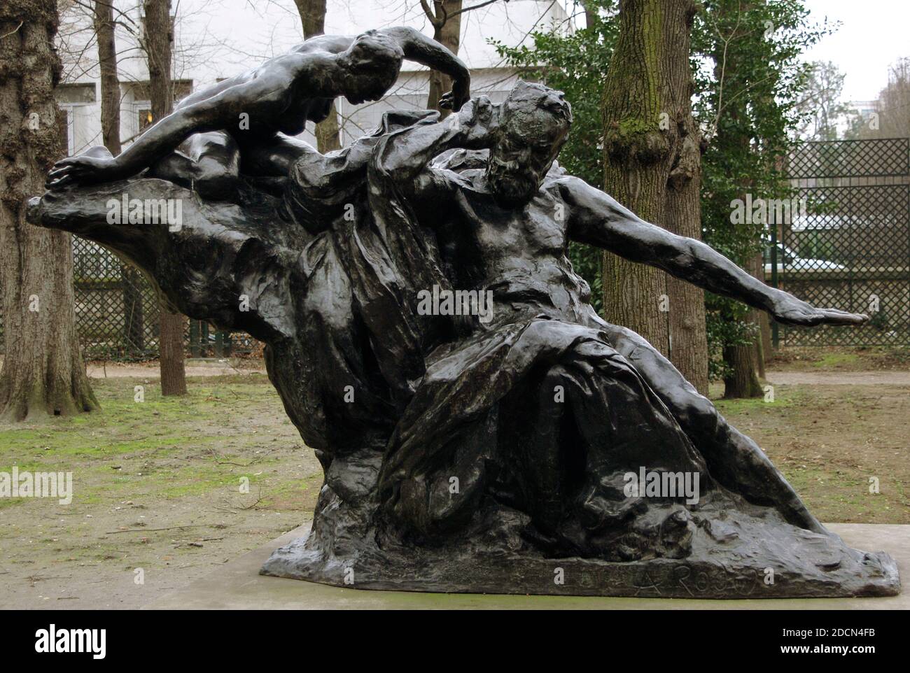 Auguste Rodin (1840-1917). French sculptor. Monument to Victor Hugo ...