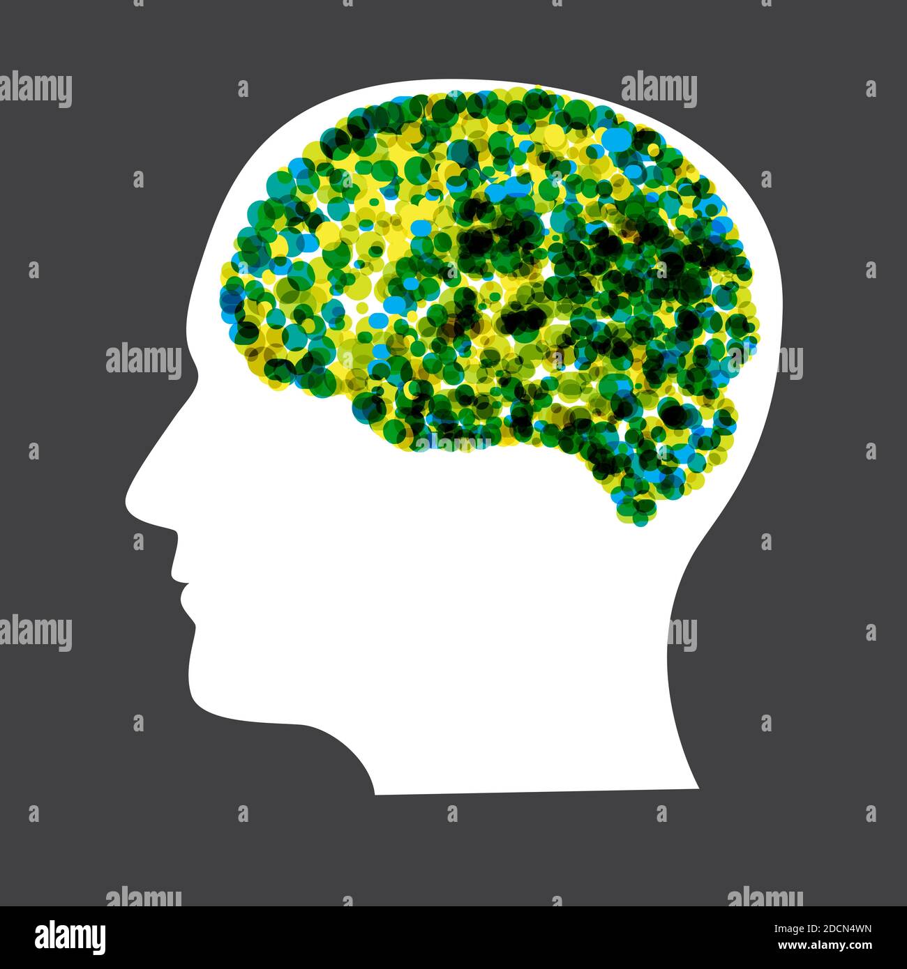 Creative left right brain sign hi-res stock photography and images - Alamy