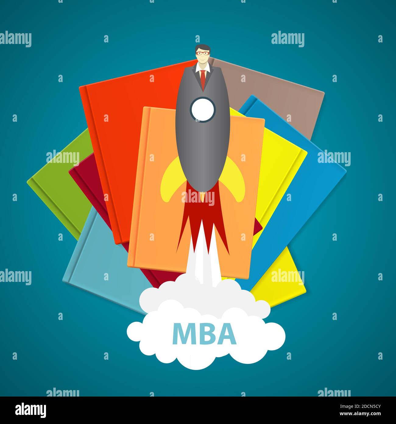 Business MBA Education Concept. Trends and innovation in education ...