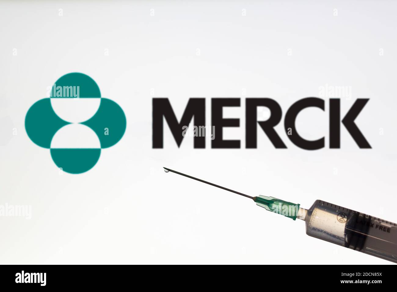 Merck logo hi-res stock photography and images - Alamy