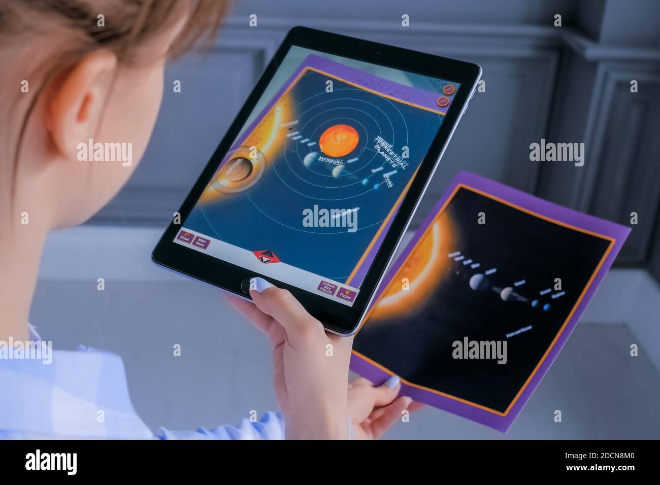 Planets model sun hi-res stock photography and images - Alamy