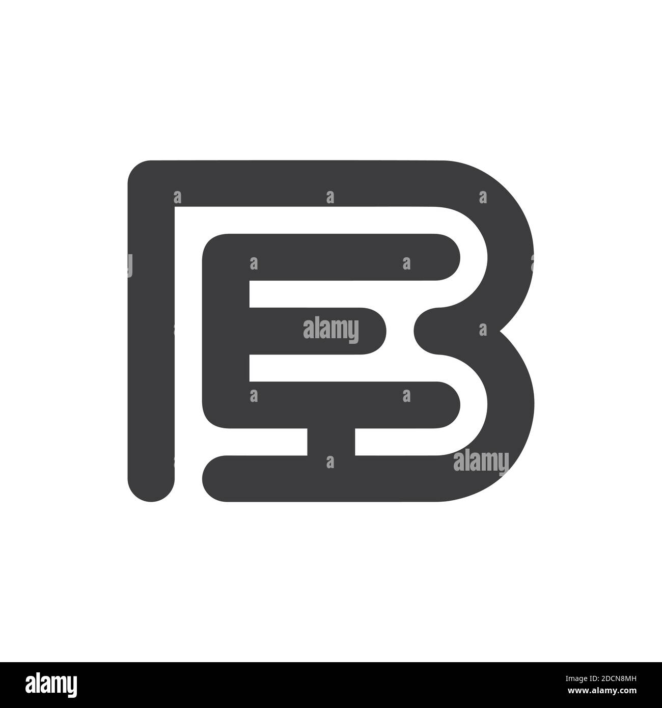 Initial letter eb logo or be logo vector design template Stock Vector ...