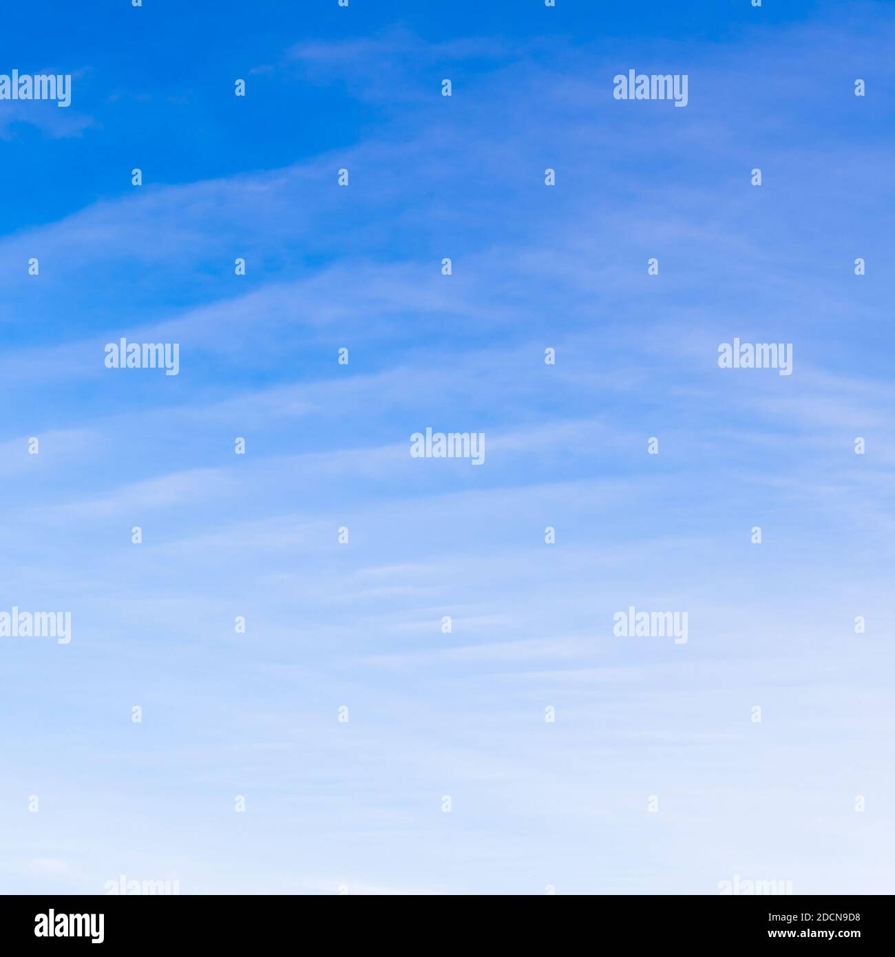 Blue sky with clouds and lines hi-res stock photography and images - Alamy