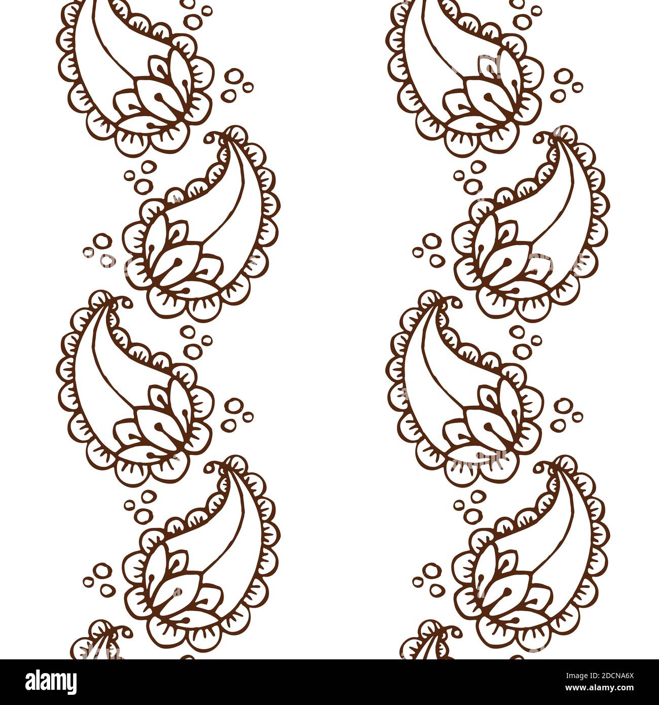 Batik seamless pattern Cut Out Stock Images & Pictures - Alamy