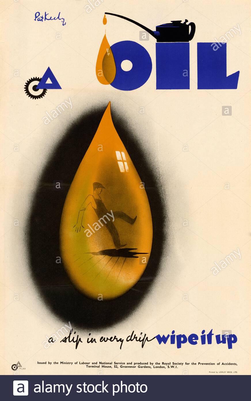 British World War 2 Public Information Propaganda poster Stock Photo ...