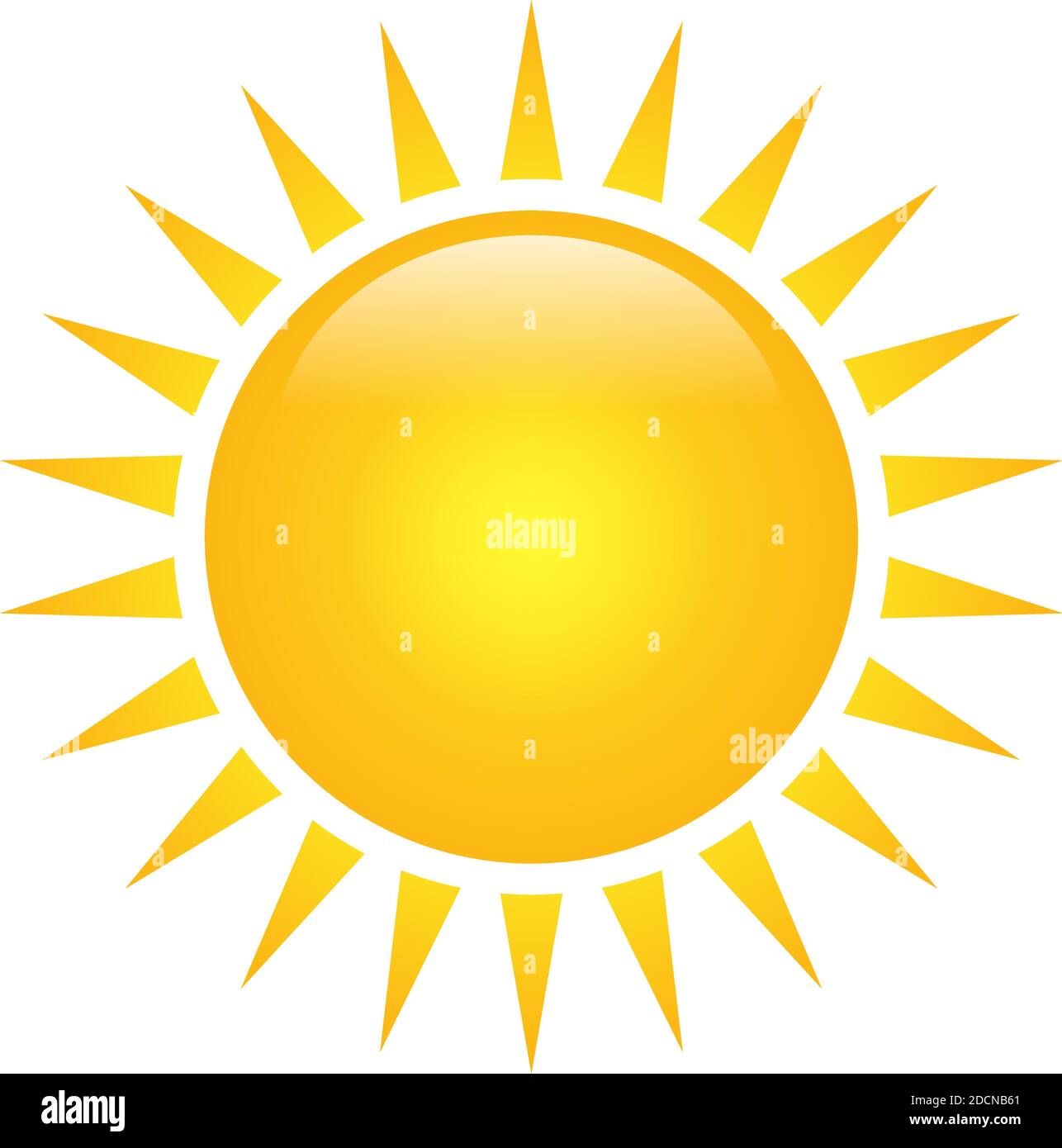 Sun solar icon vector illustration isolated on white background Stock ...