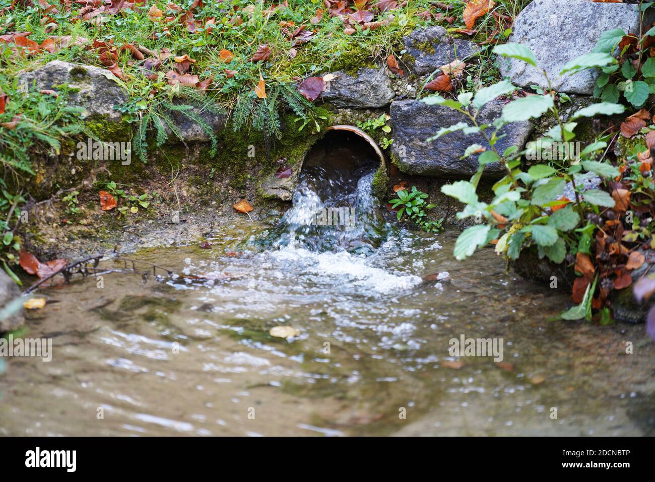 Spring water pipe hi-res stock photography and images - Alamy
