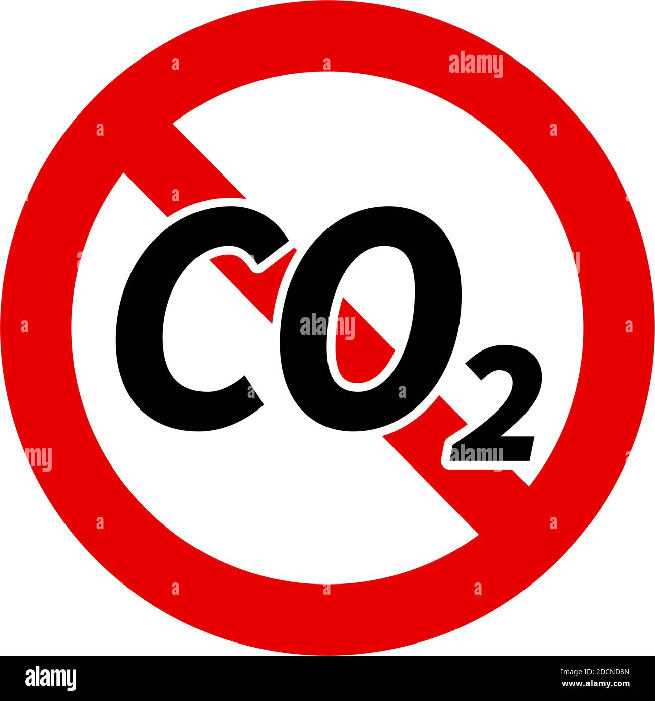 Stop co2 Cut Out Stock Images & Pictures - Alamy