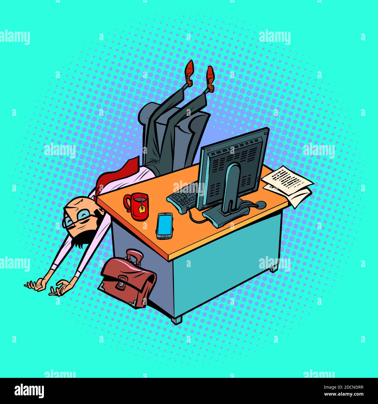 Indoor sleeper Stock Vector Images - Alamy
