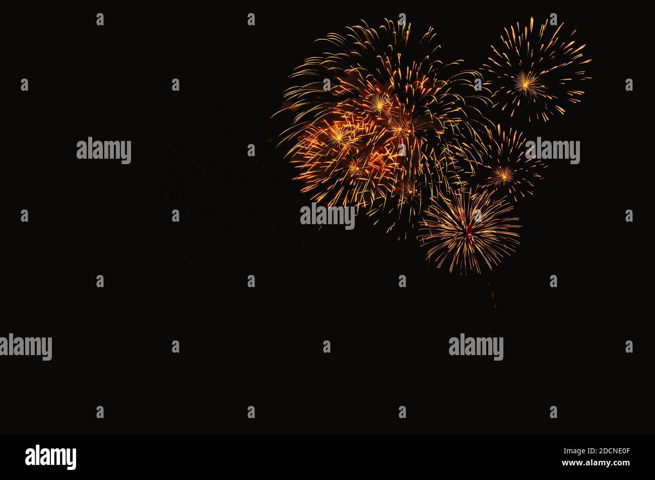 Abstract colored firework background with free space for text Stock ...