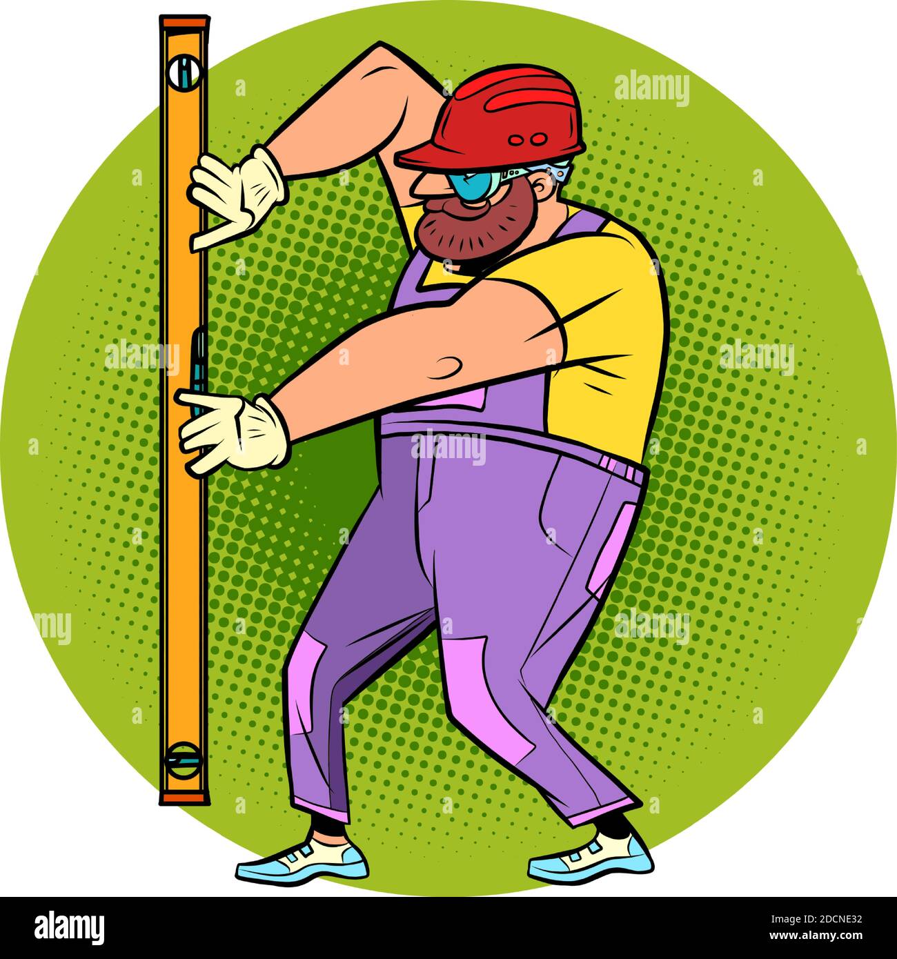 Building industry builder concept Cut Out Stock Images & Pictures - Alamy