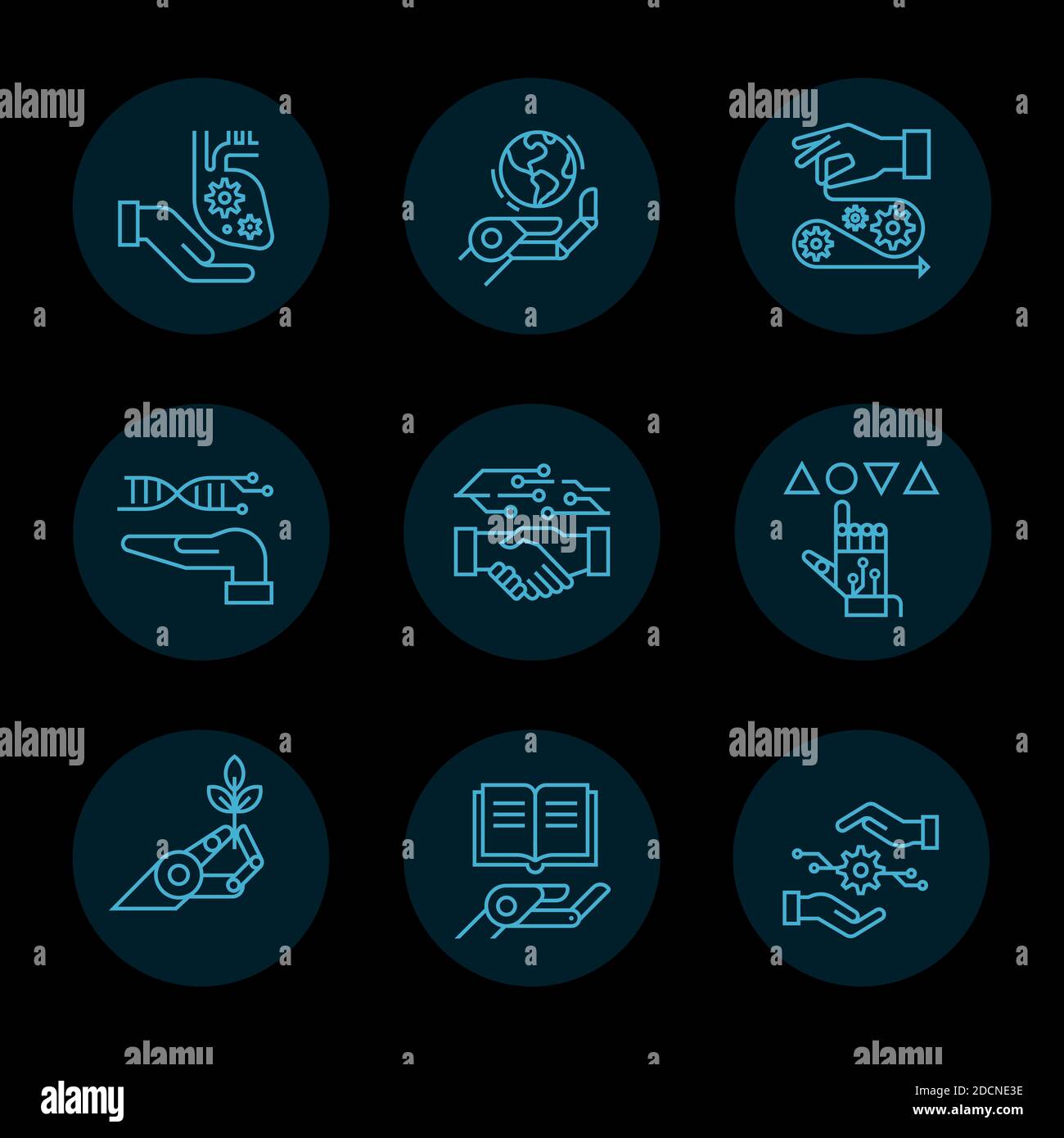 Next generation robotics Stock Vector Images - Alamy