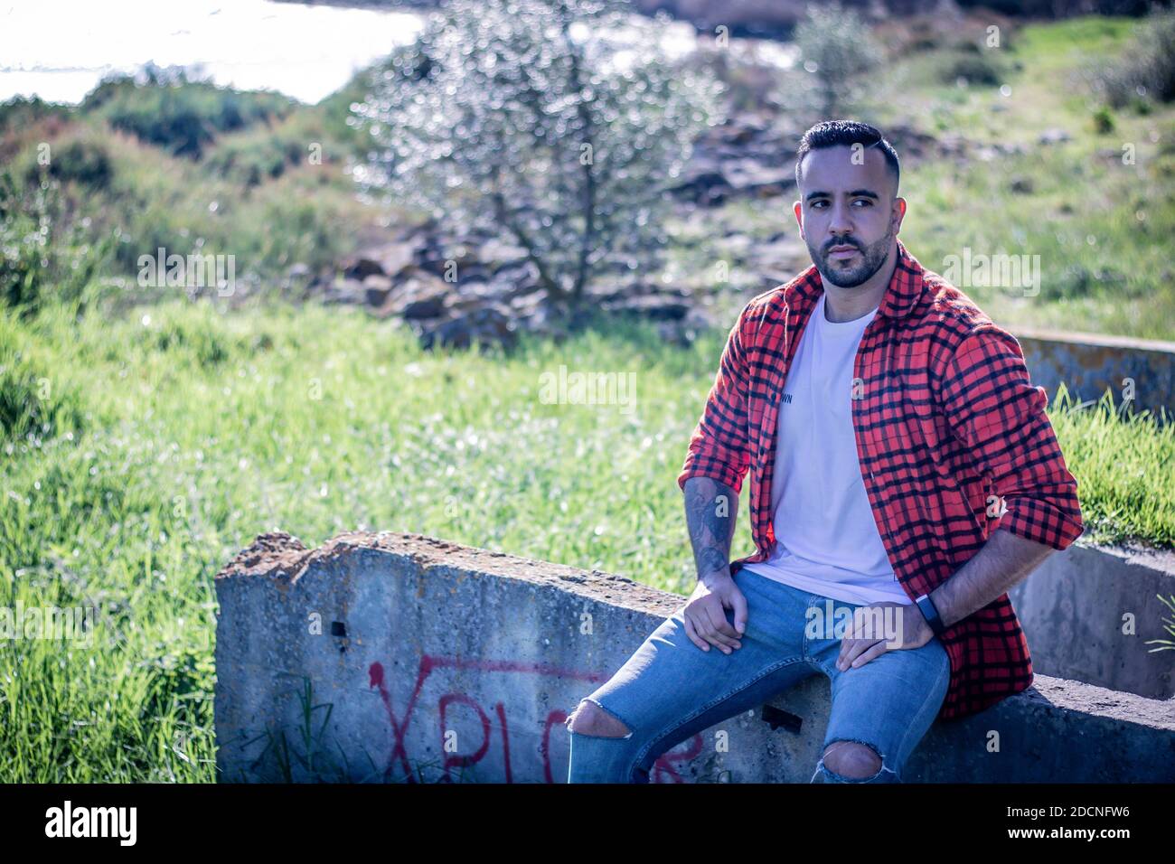 Man modeling hi-res stock photography and images - Alamy