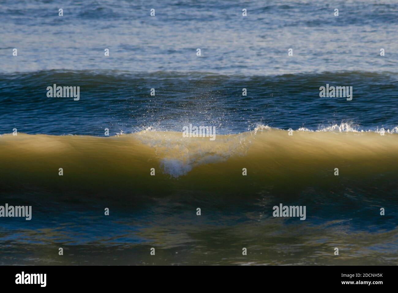 Light floating waves in the Mediterranean in Turkey Stock Photo - Alamy