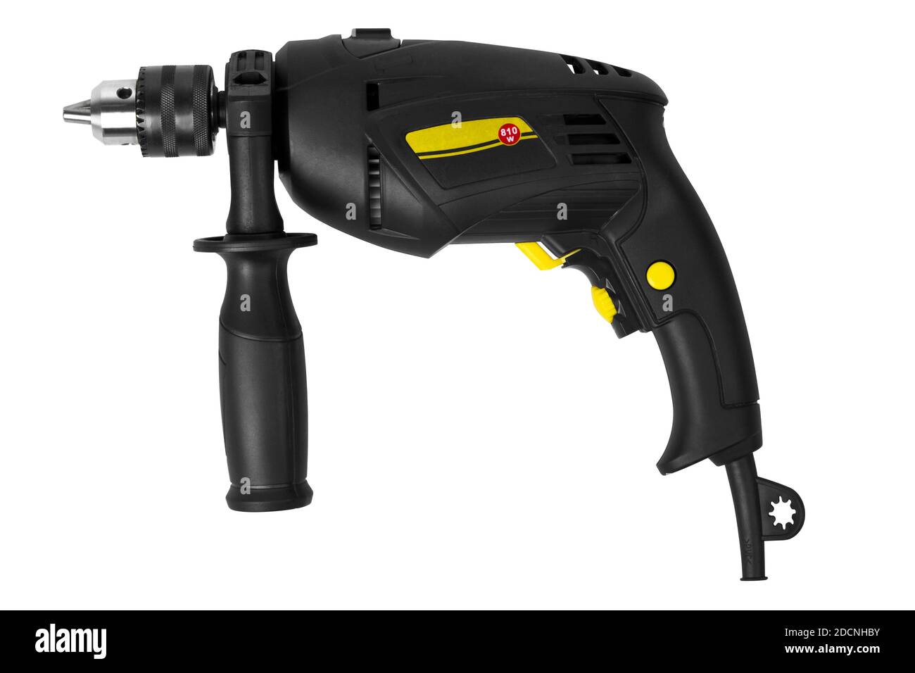 Hand electric drill carpentry Cut Out Stock Images & Pictures - Alamy