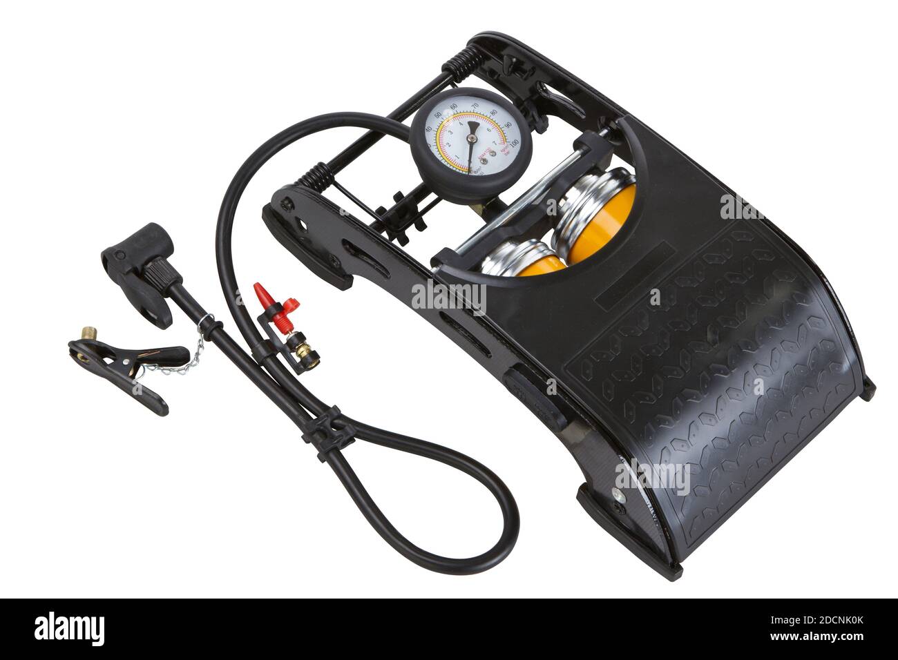 Tyre foot pump hi-res stock photography and images - Alamy