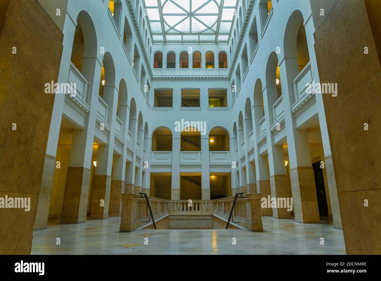 Historic Atrium in Peter Behrens Building Berlin, nice bright Atrium ...