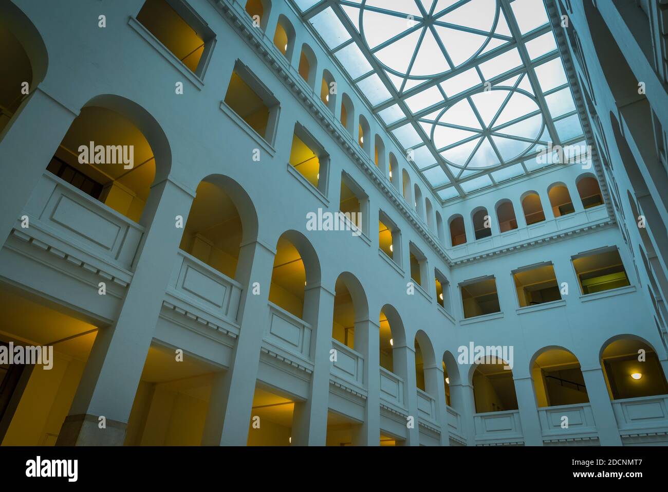 Historic Atrium in Peter Behrens Building Berlin, nice bright Atrium ...