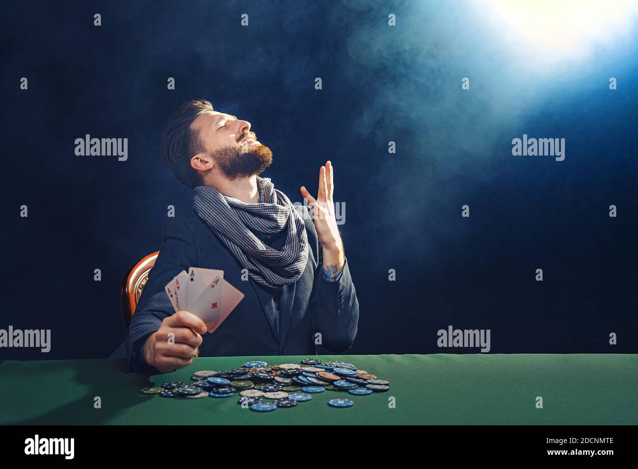 Professional poker player hi-res stock photography and images - Alamy