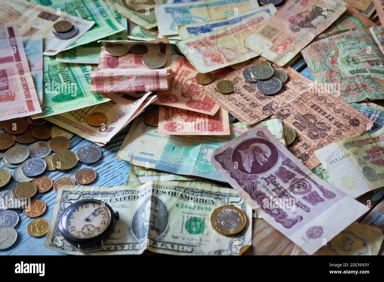 Russian Ukrainian Belarusian and Soviet money of different years. Money ...
