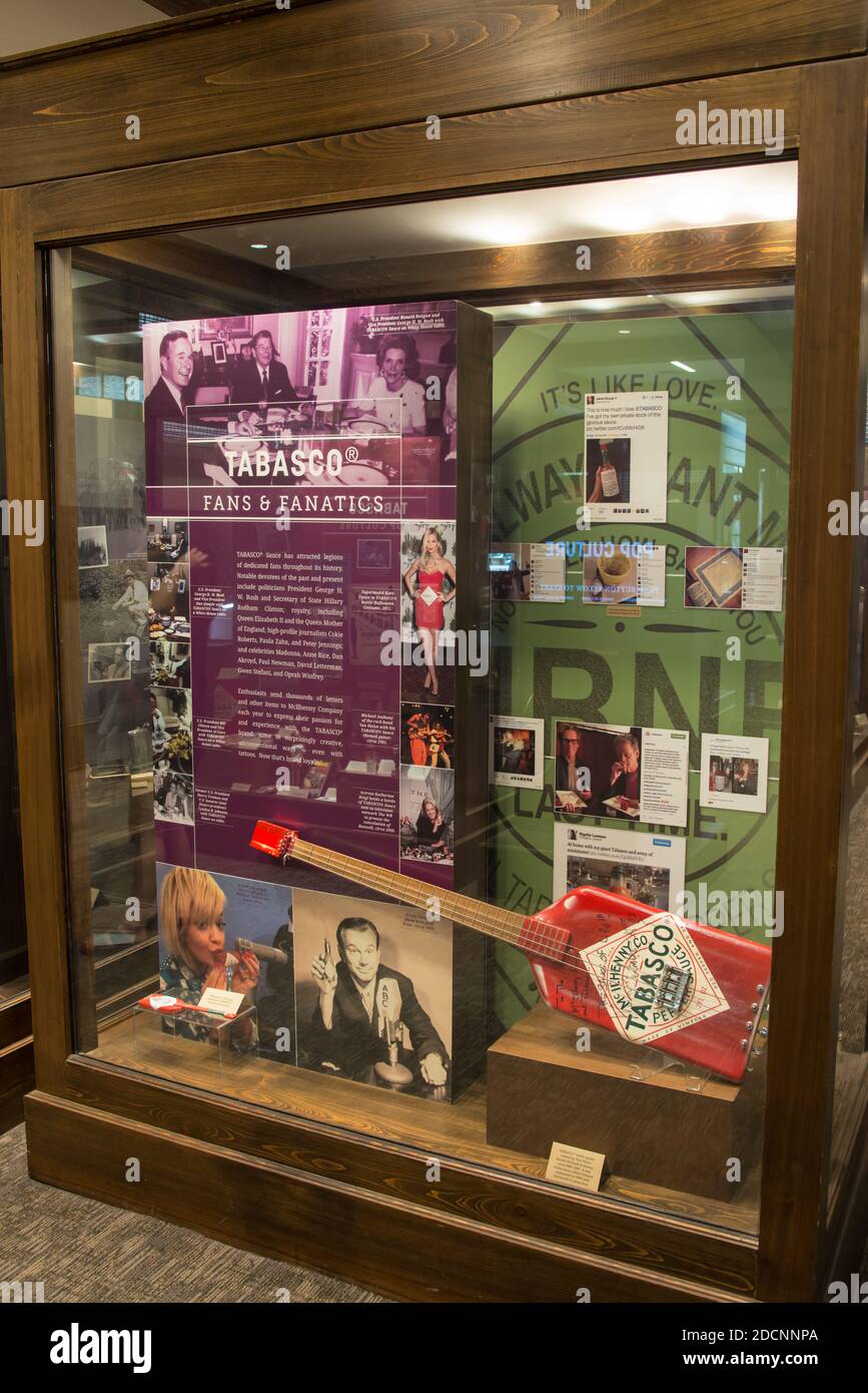 Tabasco museum display hi-res stock photography and images - Alamy