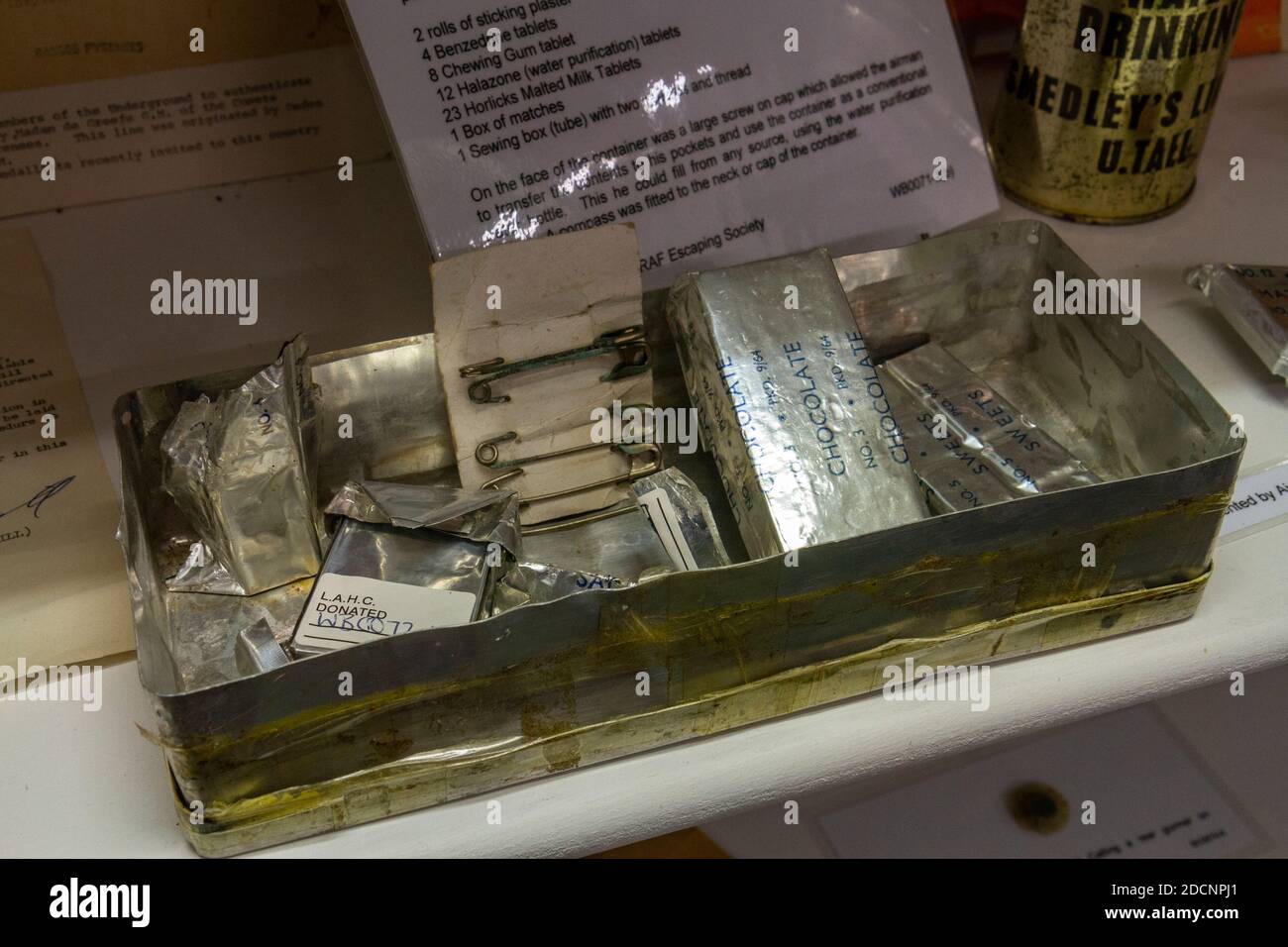 A Mk.4 emergency ration container, Lincolnshire Aviation Heritage ...