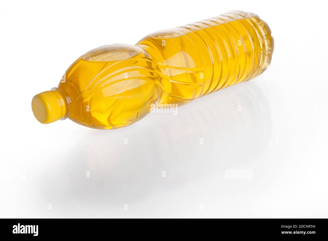 oil bottle without label on white background Stock Photo - Alamy