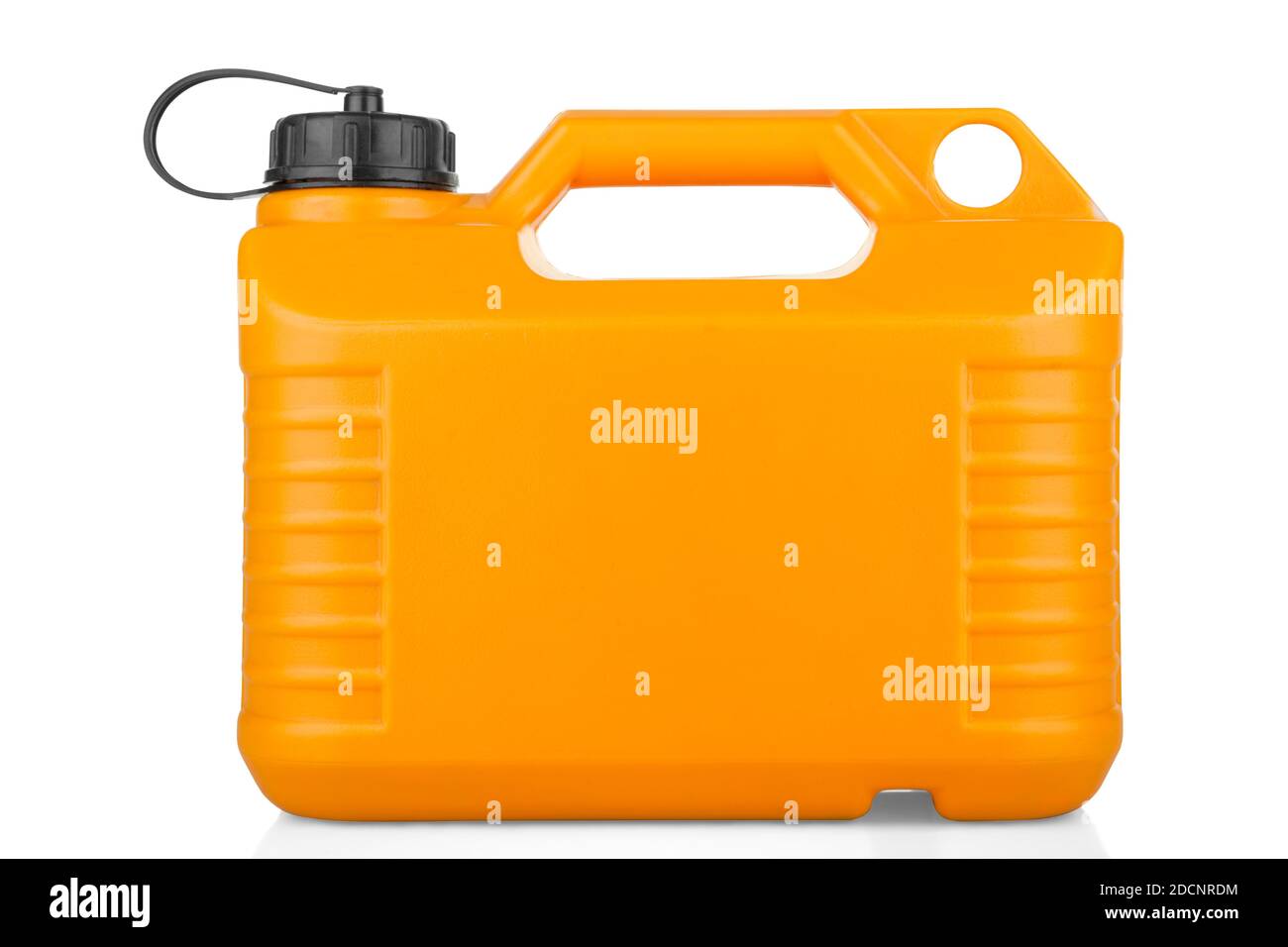 Plastic bottle without label on white background Stock Photo - Alamy